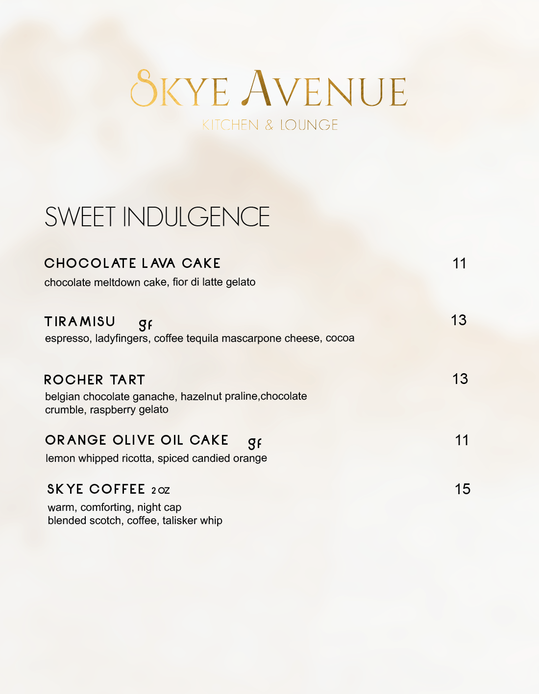 Skye Avenue | Best Whiskey Lounge Upscale Restaurant in Surrey, BC